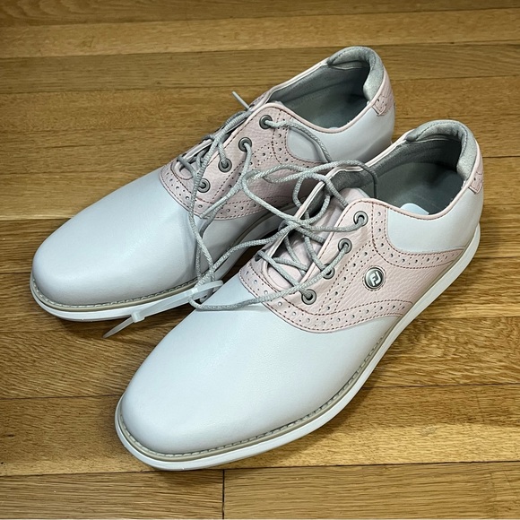 FootJoy | Shoes | Footjoy New In Box Traditions Golf Shoes White Gray ...